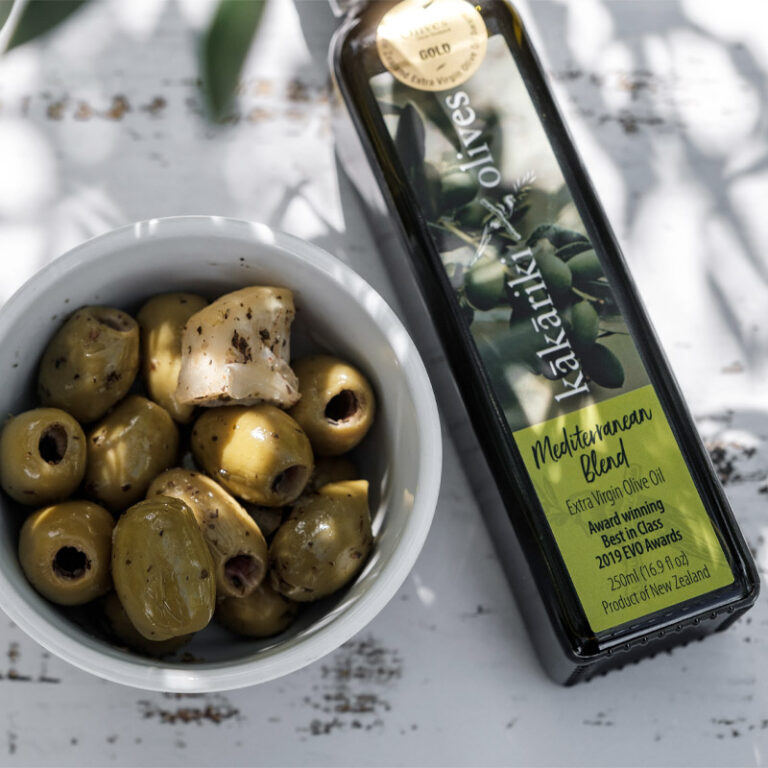 Mediterranean Olive Oil Blend | Kakariki Olives, NZ